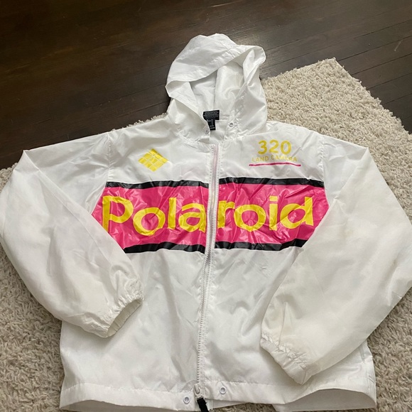 Polaroid | Jackets & Coats | Vintage Polaroid Windbreaker | Poshmark